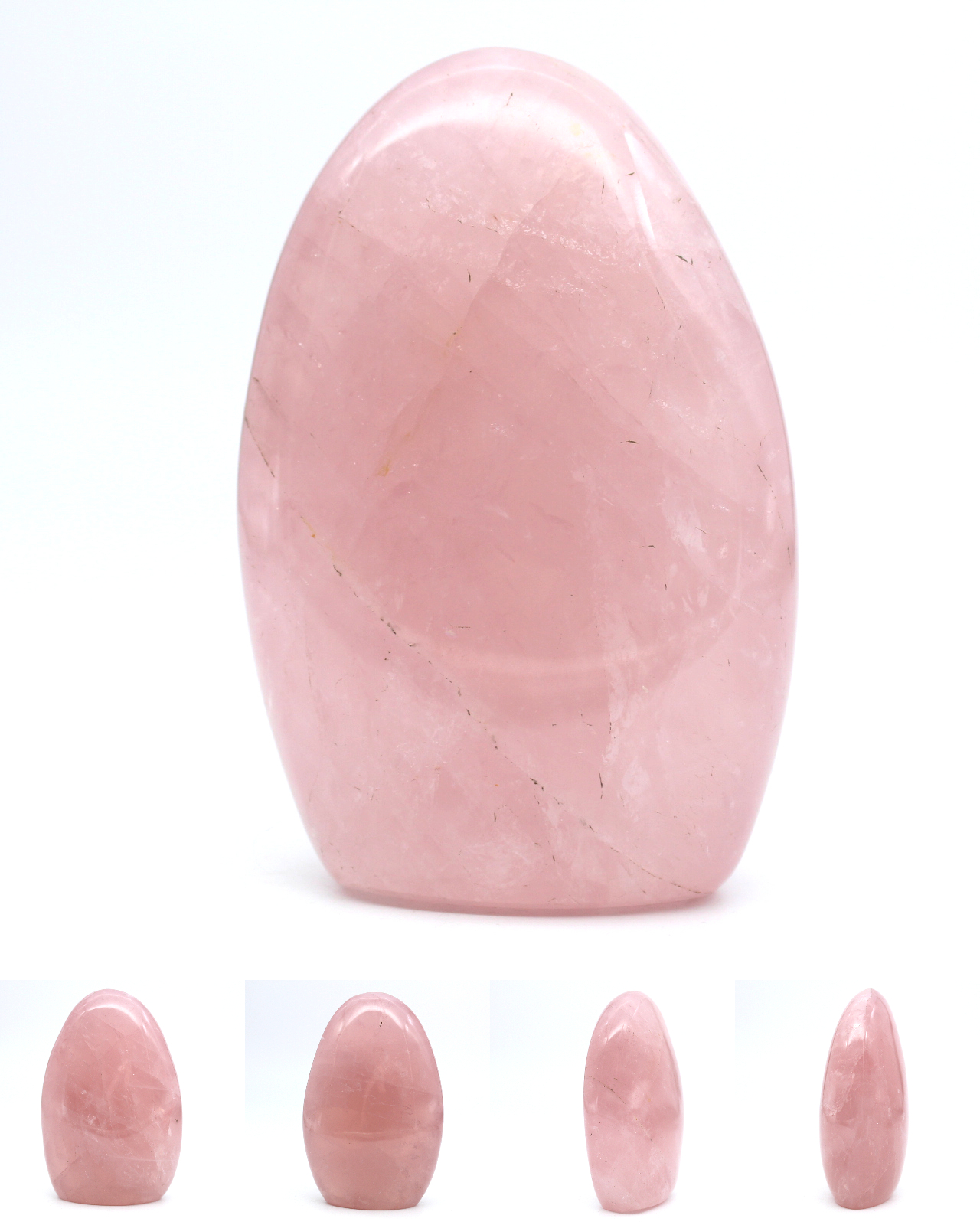 Försäljning av Friform rosékvarts | Samling september 2023